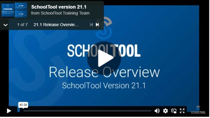 SchoolTool 21.1 Release is here!